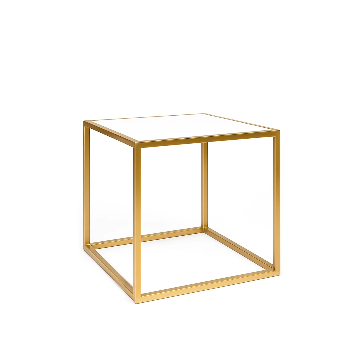 Mallorca Side Table Gold - BigMini Rentals | UAE's No. 1 Event Rental ...