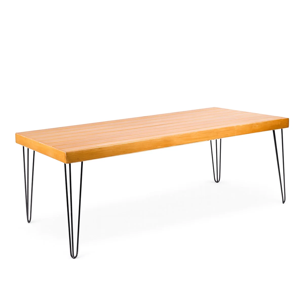 Isadora Rectangle Rustic Table Rentals - BigMini Rentals | UAE's No. 1 ...